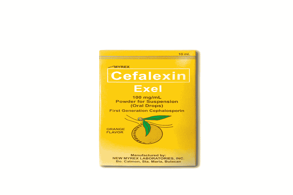 EXEL Cefalexin Monohyrate 100mg / mL Powder for Suspension (Oral Drops ...